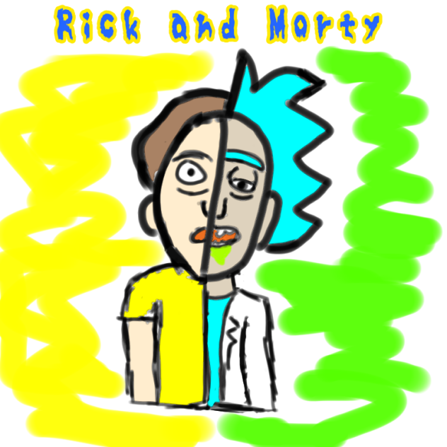 Rick and Morty (Art) - ibisPaint