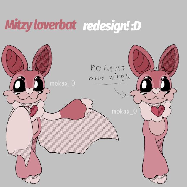 Mitzy loverbat redesign - ibisPaint