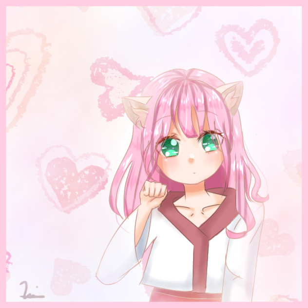 Neko girl - ibisPaint