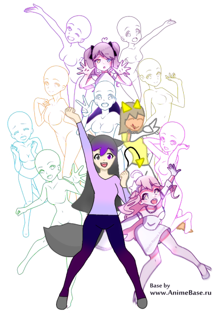 Anime collab - ibisPaint