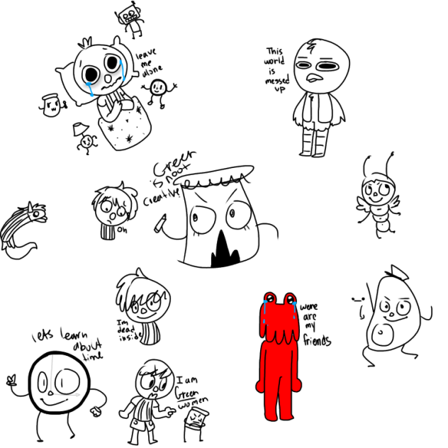 doodle of DHMIS speedpaint - ibisPaint