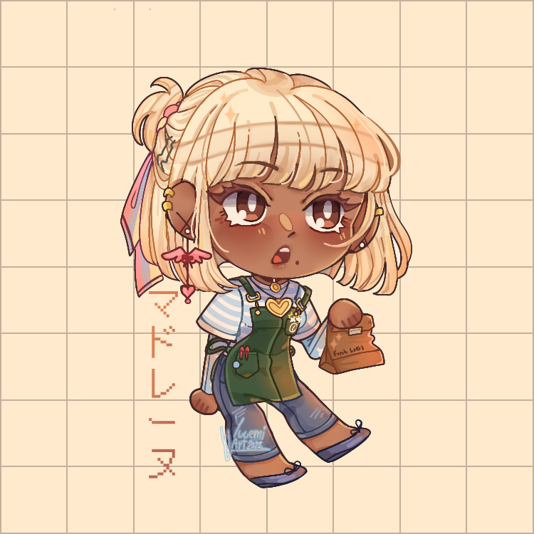 Madeleine - Chibi - ibisPaint