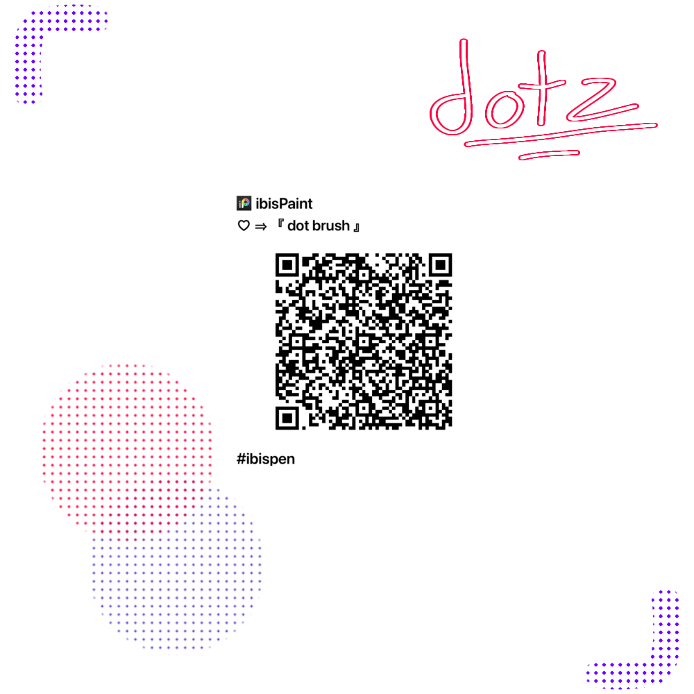 thats a whole lot of dots, mizu “ - ibisPaint