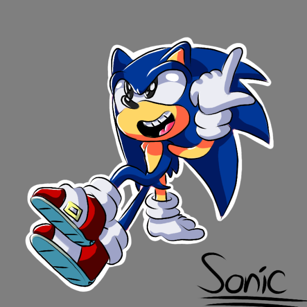 Sonic - ibisPaint