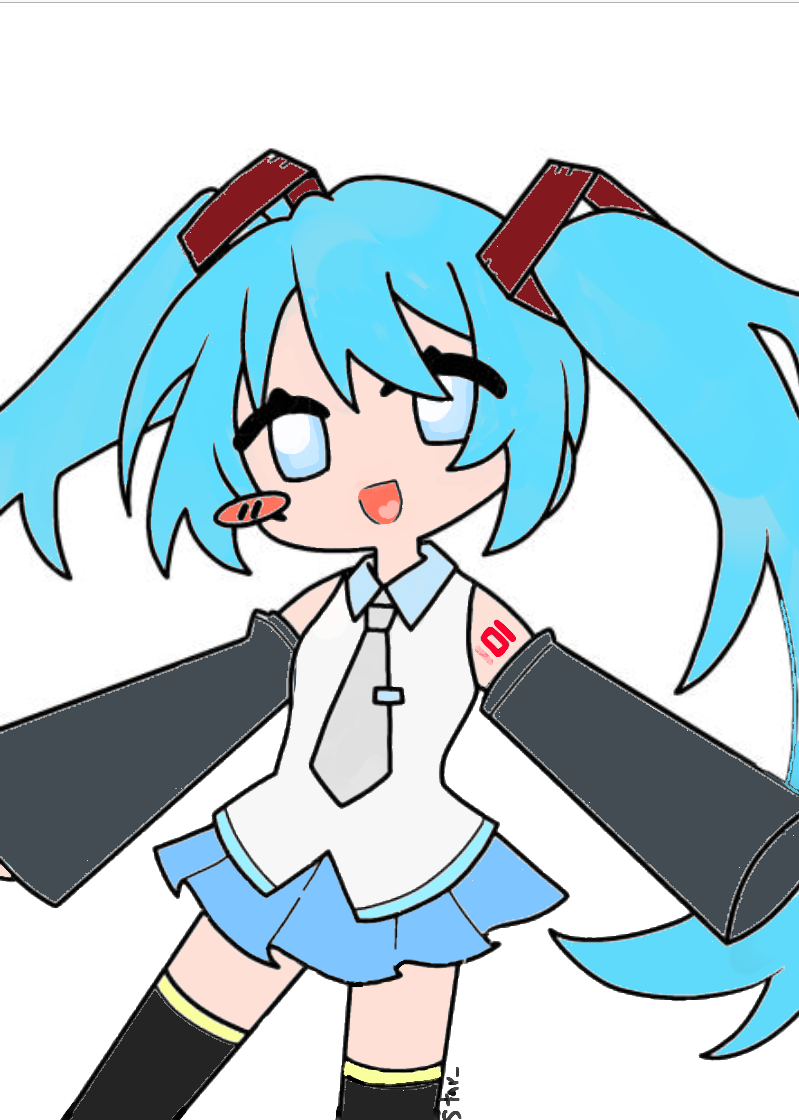 miku's secret..! - ibisPaint