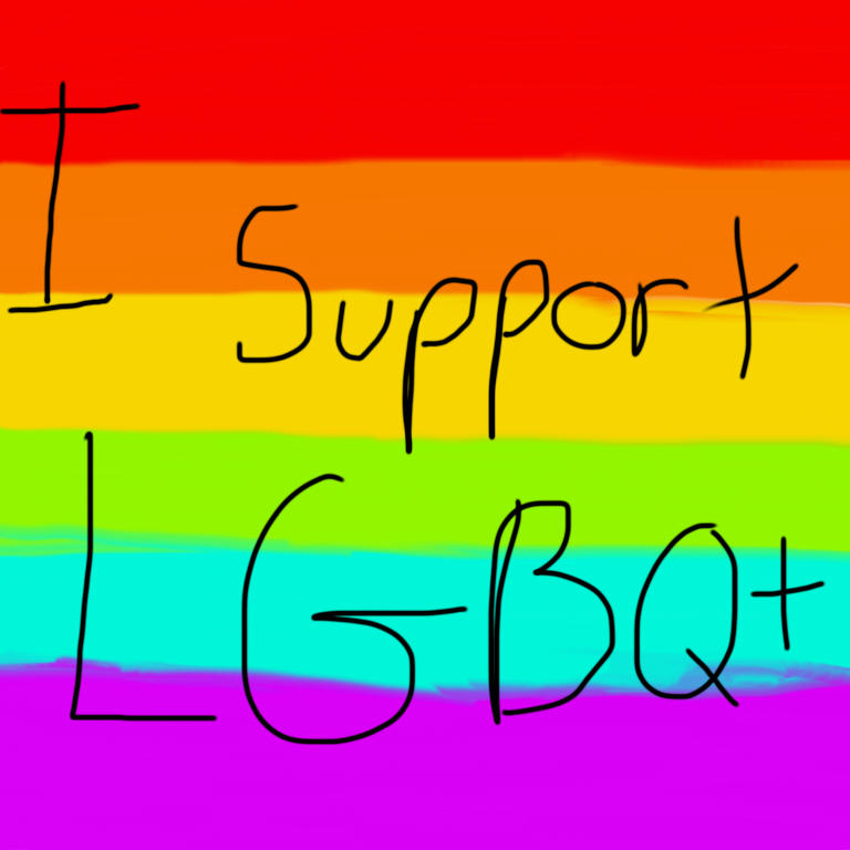 Support LGBQ+ - ibisPaint