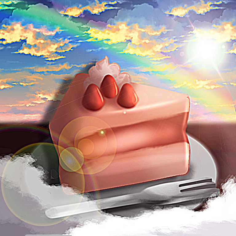strawberry cake - ibisPaint