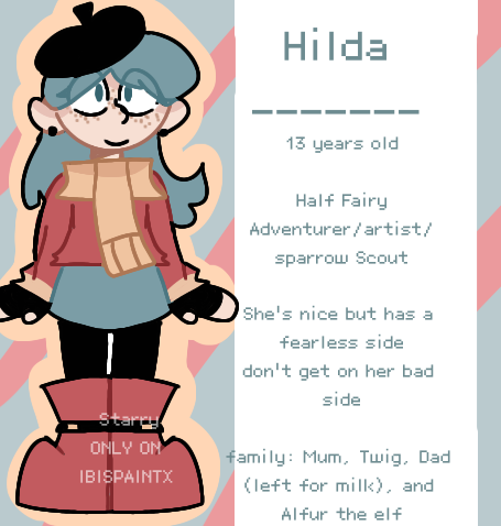 Hilda (for my potential au) - ibisPaint