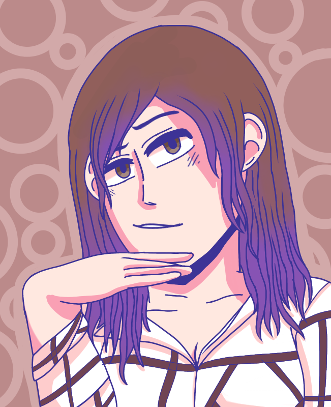 Drawing Myself for Practice - ibisPaint