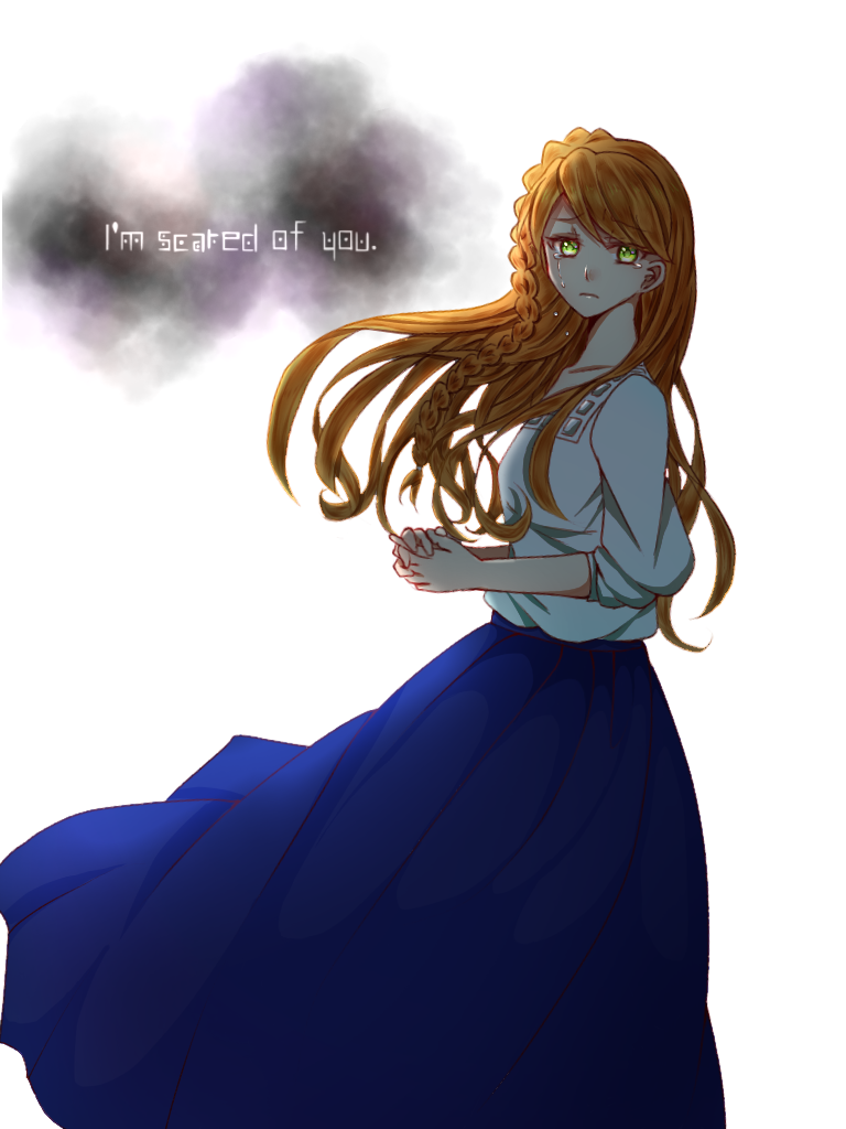 I'm scared of you. - ibisPaint