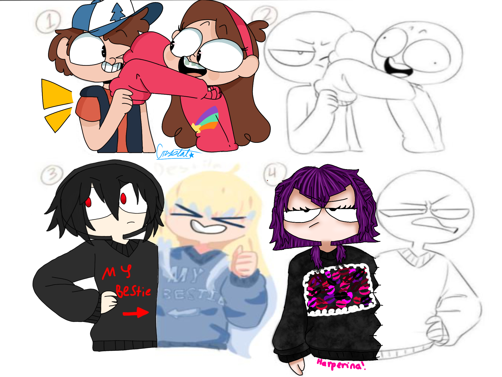 Sweater Collab 2!! Feat. Mystery Twins - ibisPaint