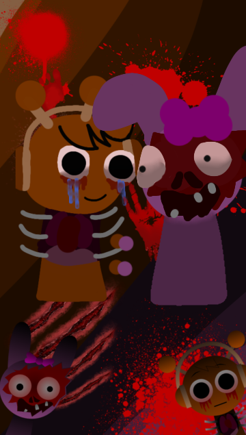 Pinki horror and Oren Horror♥️♥️♥️🥰🥰🥰🥰😍😍 - ibisPaint