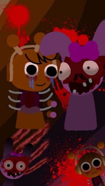 Pinki horror and Oren Horror♥️♥️♥️🥰🥰🥰🥰😍😍 - ibisPaint