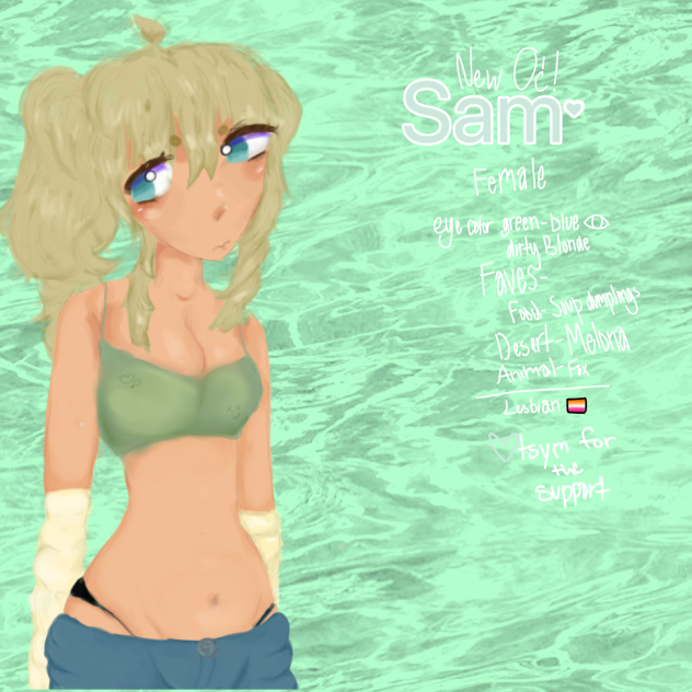 Sam (new OC) - ibisPaint