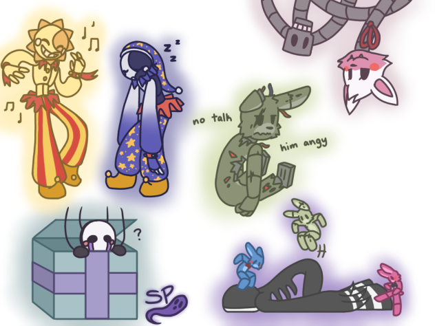 FNaF Doodles - ibisPaint