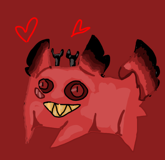 cursed cat alastor - ibisPaint