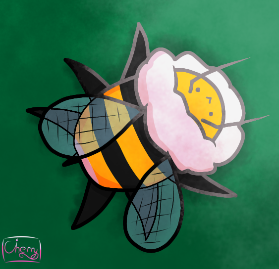Bee. Just a lil cute bee =3 - ibisPaint