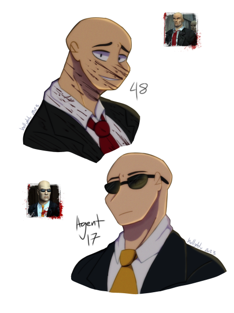 48 and agent 17 - ibisPaint