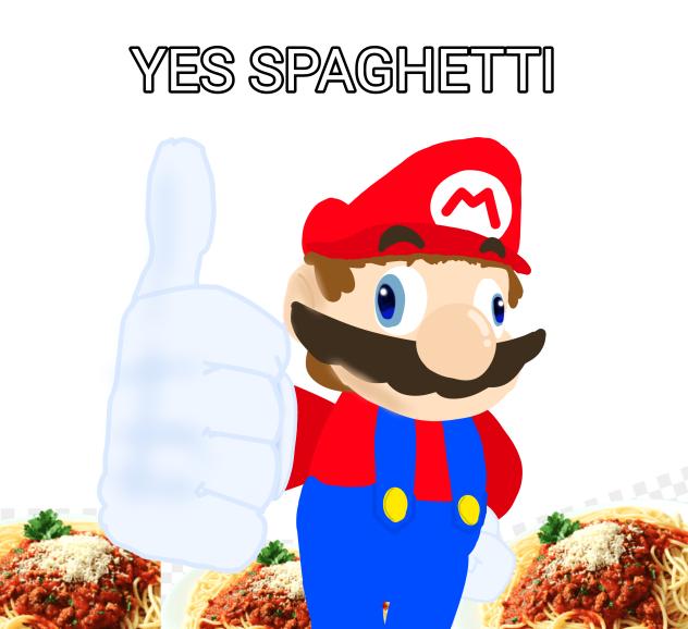 YES SPAGHETTI - ibisPaint