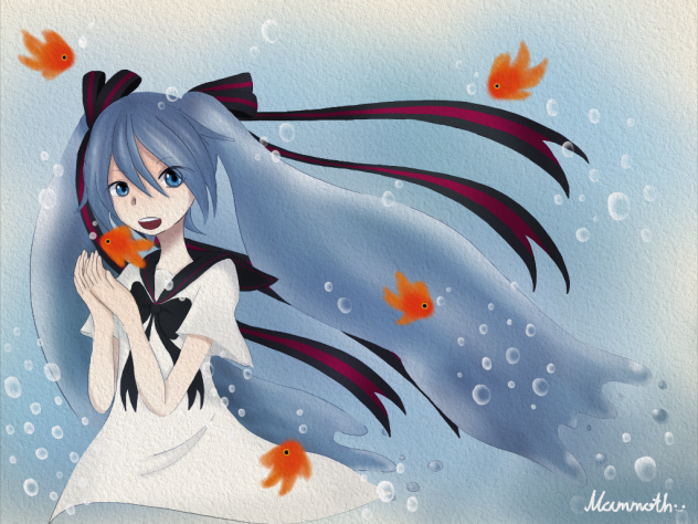 Goldfish - ibisPaint