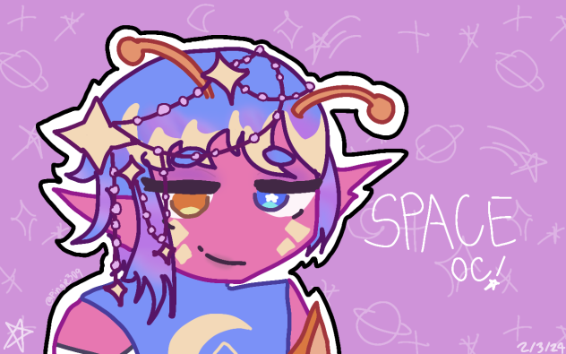 SPACE OC 🤩🤩🤩 - ibisPaint