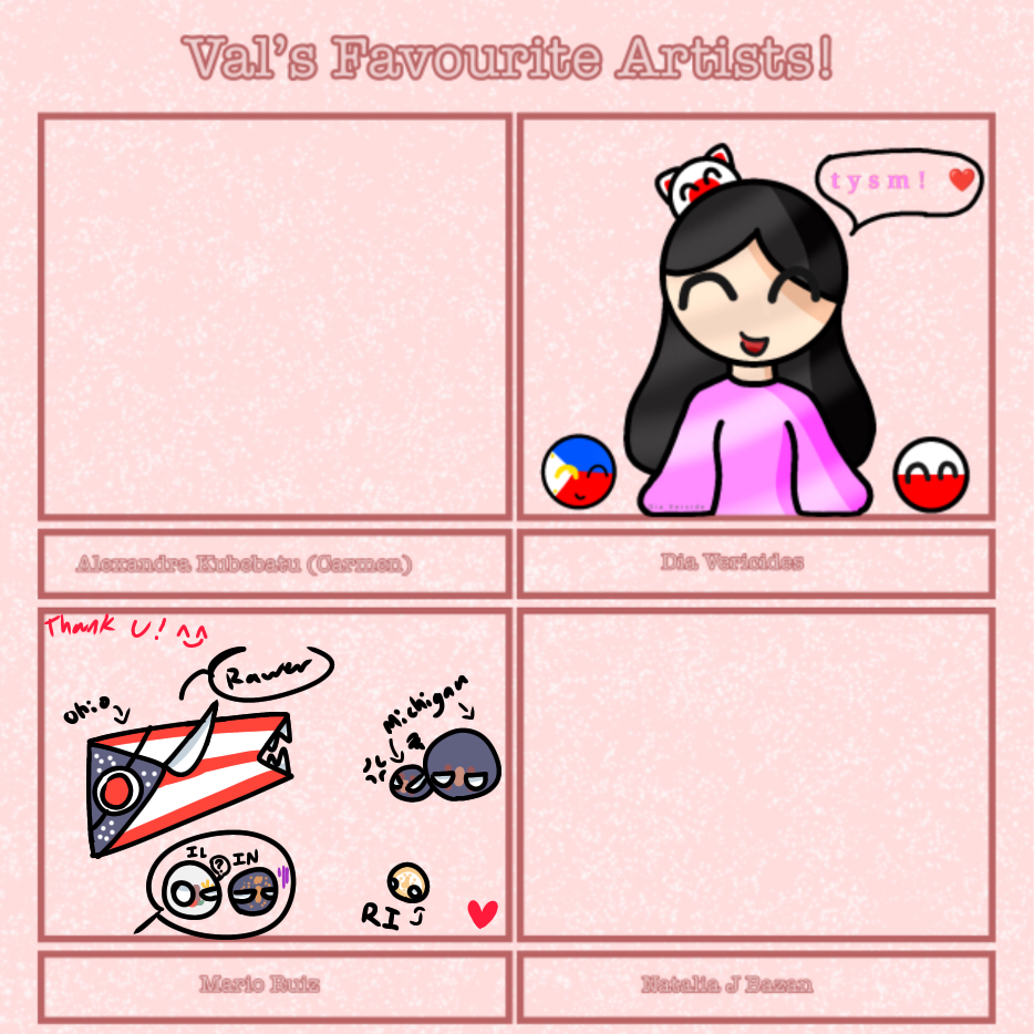 Favorite artists collab - ibisPaint