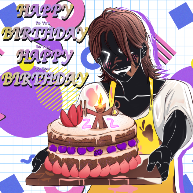 BIRTHDAY ARTWORK - ibisPaint