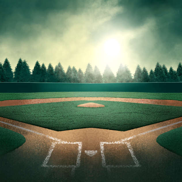 baseball field - ibisPaint