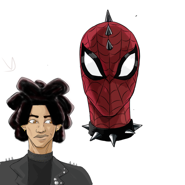 spiderman across the spider verse - ibisPaint