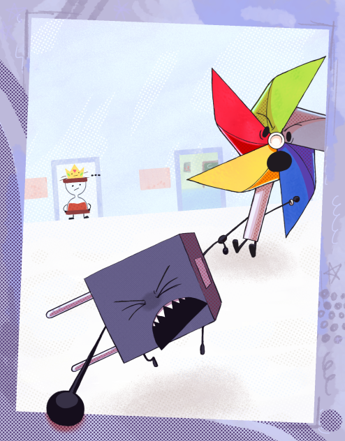 Pinwheel guy - ibisPaint