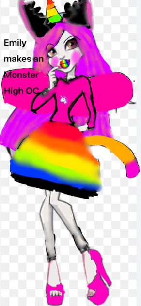 Emily makes an Monster High oc - ibisPaint