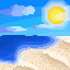 Summer (pixel art) - ibisPaint