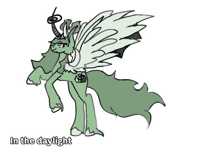 me in the daylight as a pony - ibisPaint