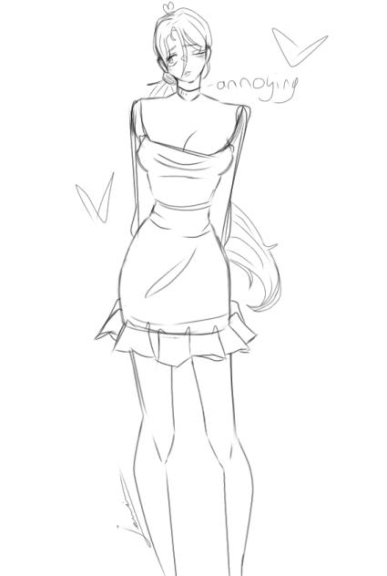 Hard day, changed the style again. - ibisPaint