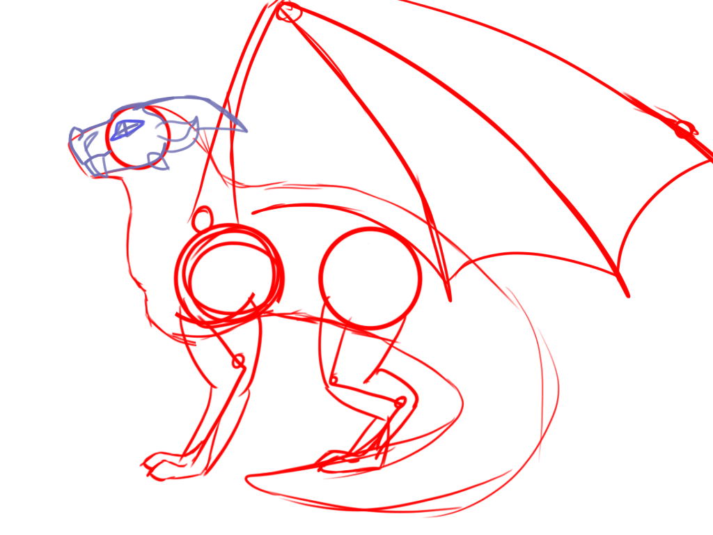 Dragon base - ibisPaint