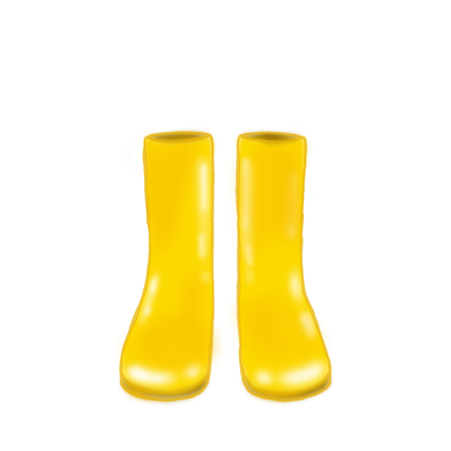 Yellow Boots - ibisPaint