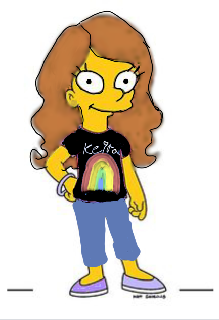 Me x Simpsons - ibisPaint