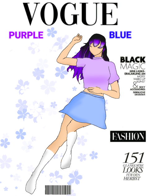 VOGUE MAGAZINE FACELESS - ibisPaint