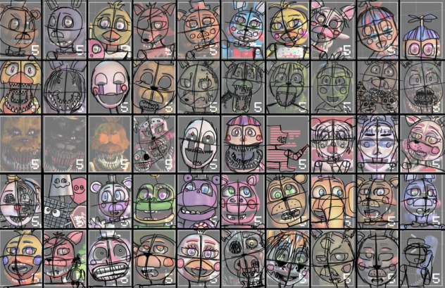 Fnaf Ultimate Custom Night Speedpaint Ibispaint