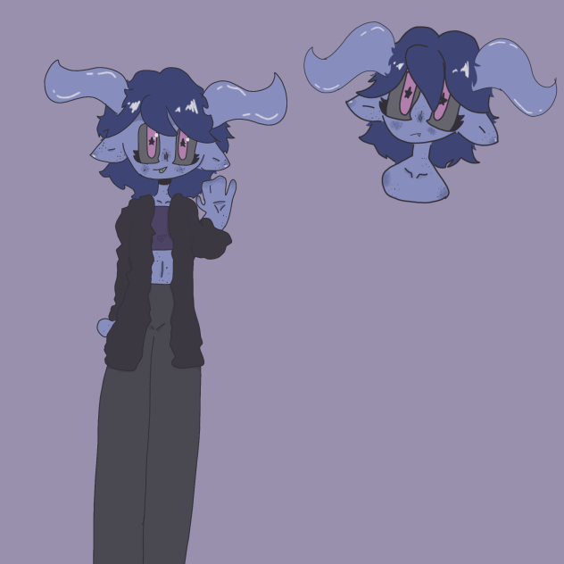 blue man - ibisPaint