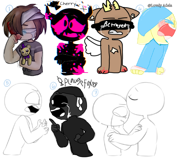 Crying Collab - ibisPaint