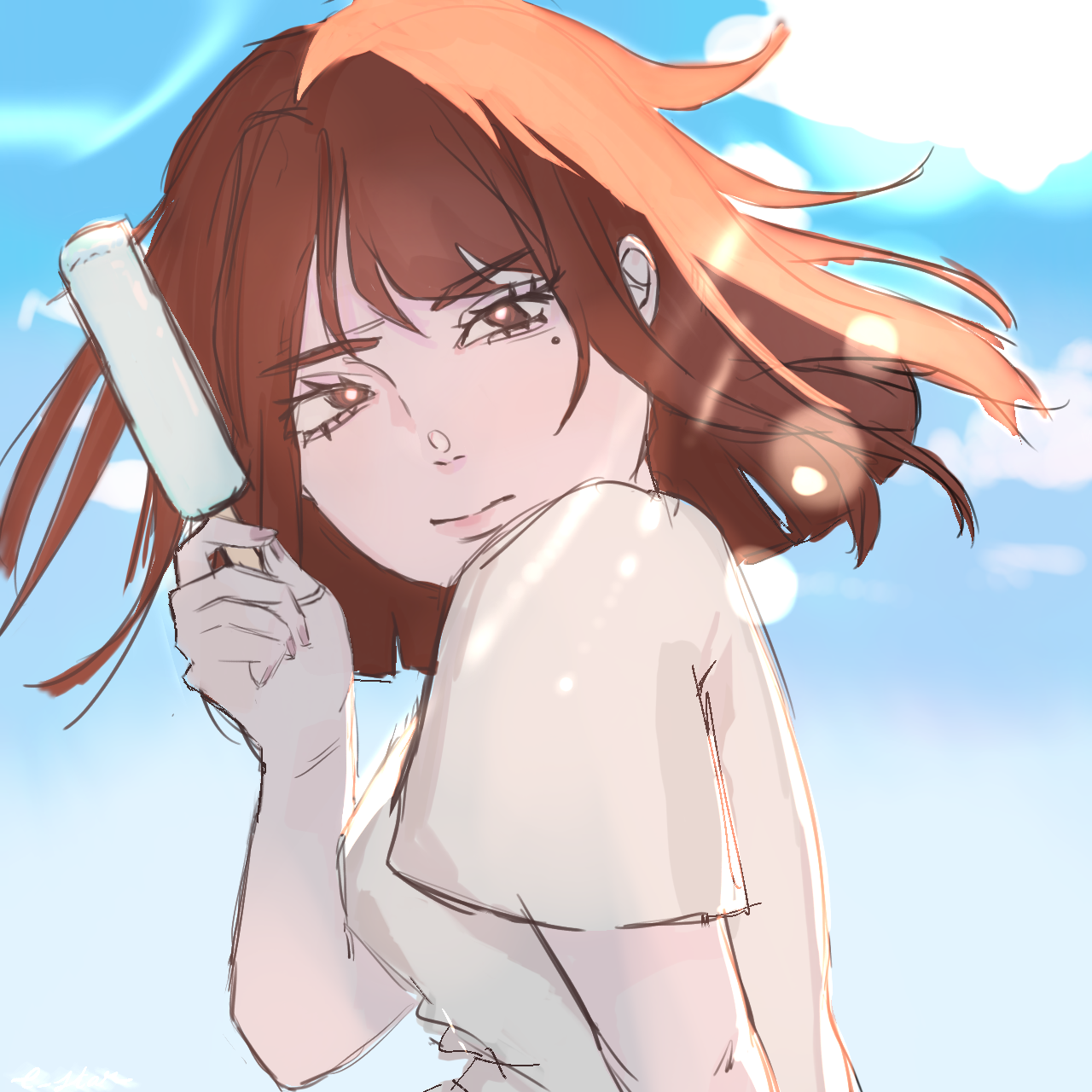 it’s a hot summer day… - ibisPaint