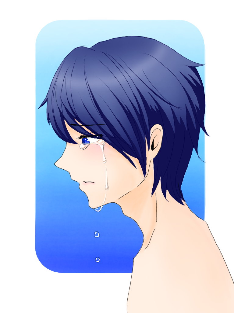 BLUE SCAR 表紙絵 2 - ibisPaint