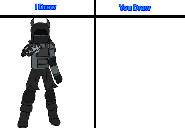 I draw you draw hank collab roblox - ibisPaint