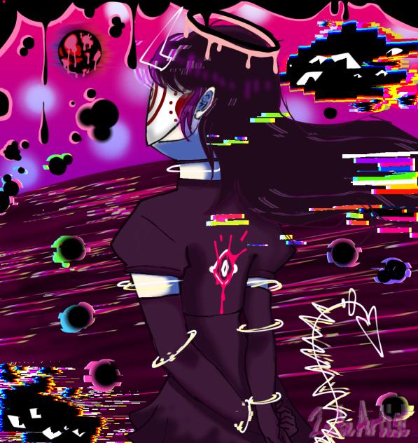 Glitchy Paradise - ibisPaint