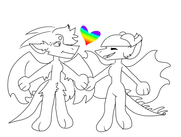 Ezra and Velvet - ibisPaint