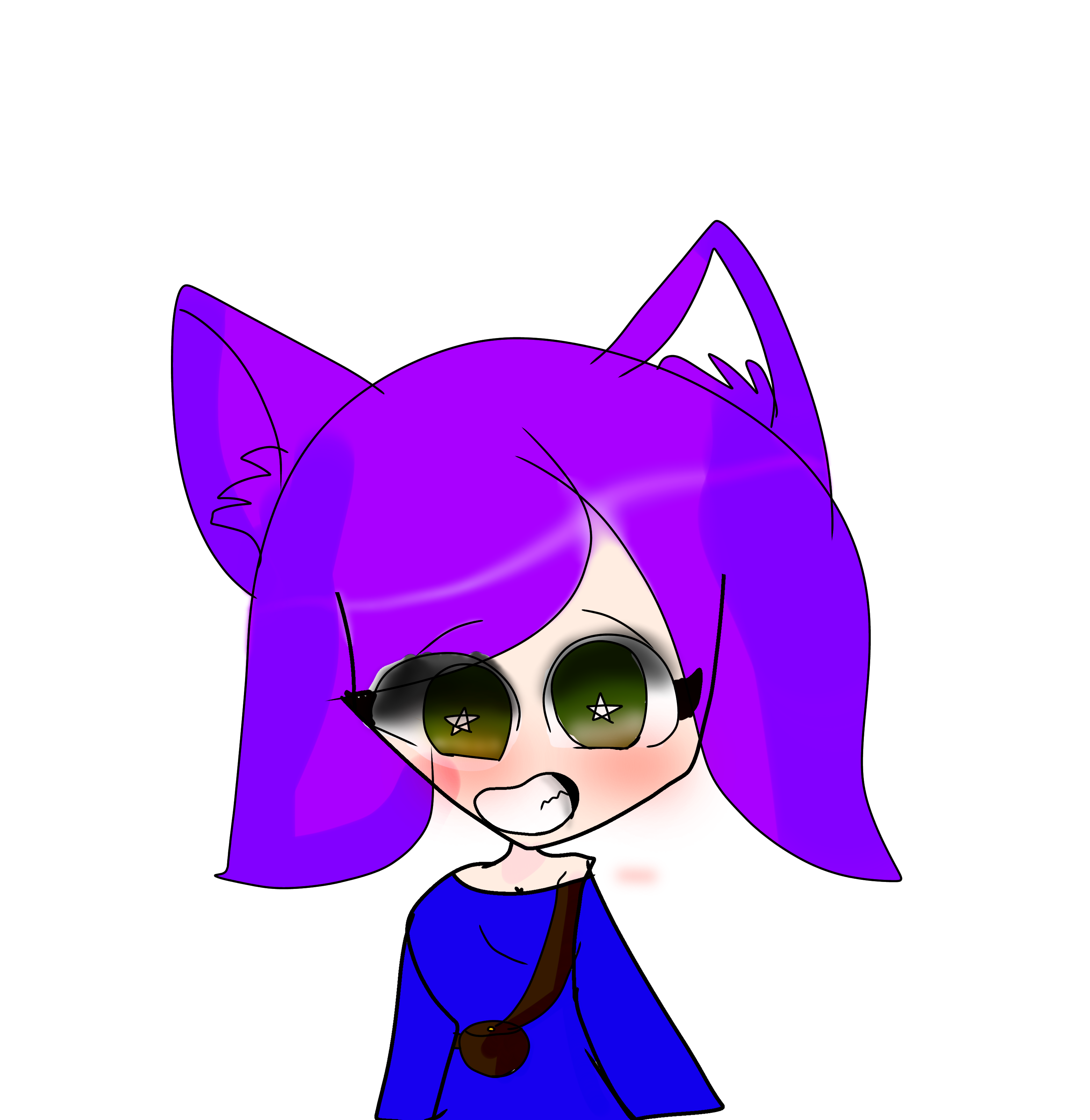 purples Marble green eyes - ibisPaint