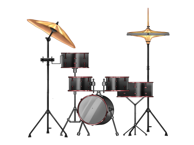 Drum Set basic - ibisPaint