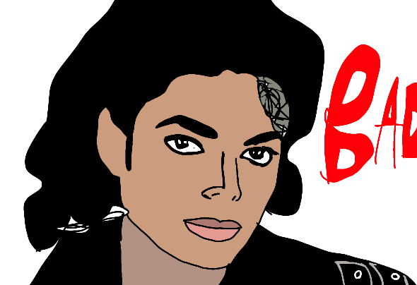michael jackson is bad - ibisPaint
