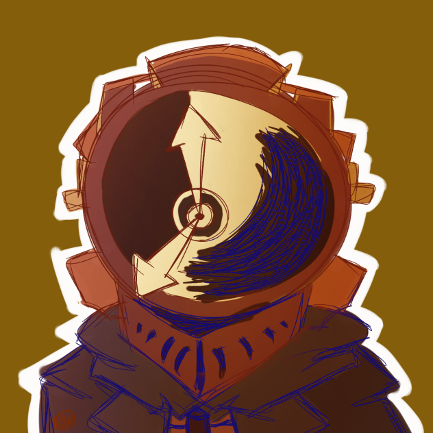 Clock man - ibisPaint